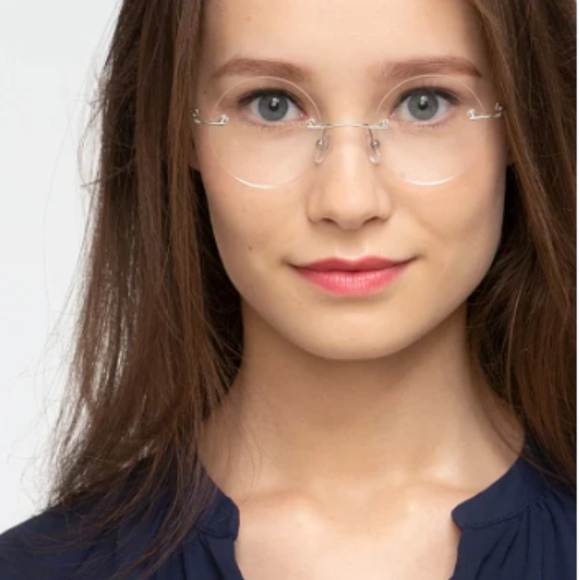Accessories | Round Rimless Aviators Built For A Perfect Fit | Poshmark